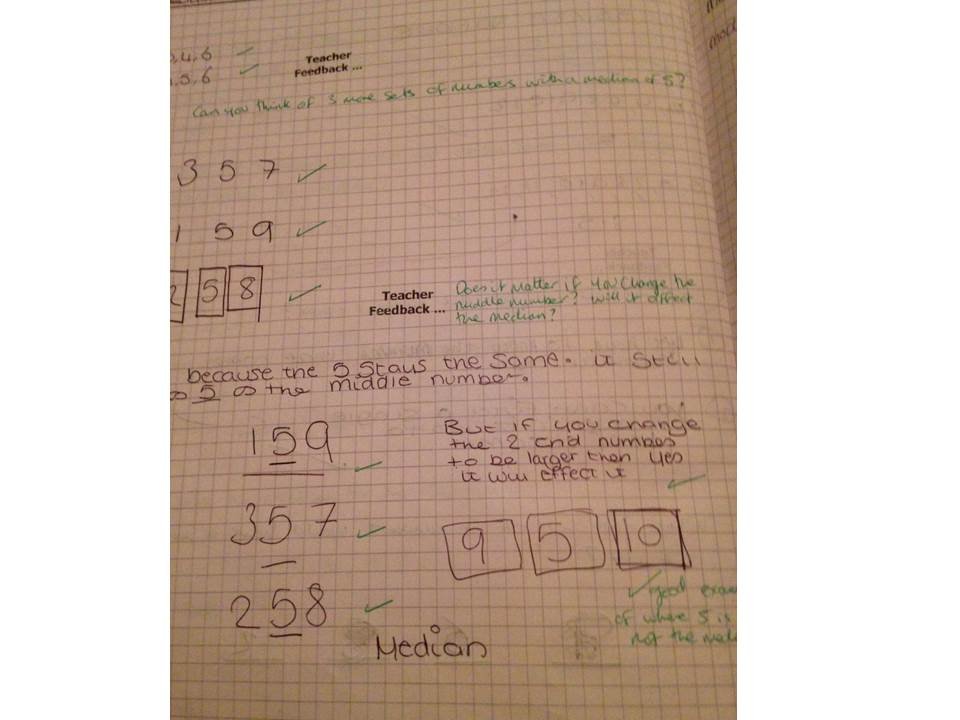 Writing a new Maths Scheme of Work - Part 18: Feedback, Dialogue and ...