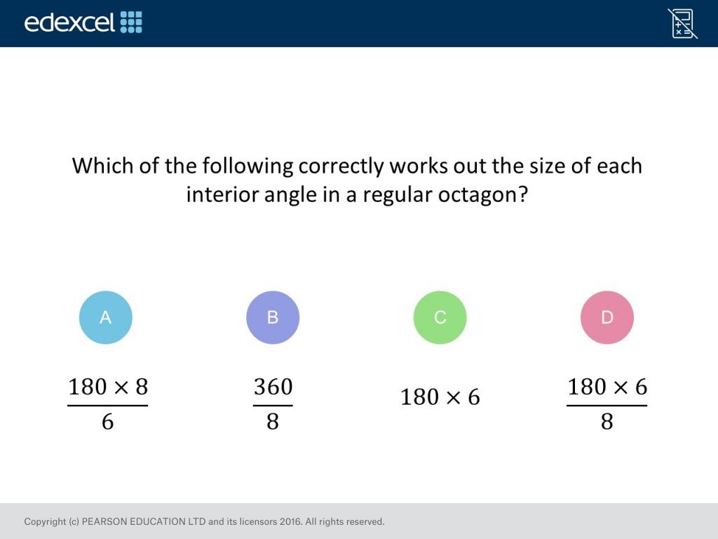Angles in Polygons (Foundation/Higher) - GCSE Maths Question of the ...