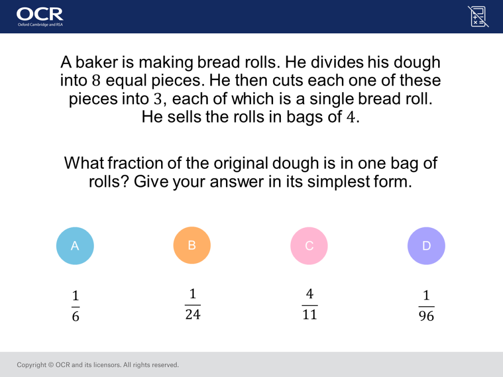 Fraction Application Problem: GCSE Maths Question of the Week - Mr ...